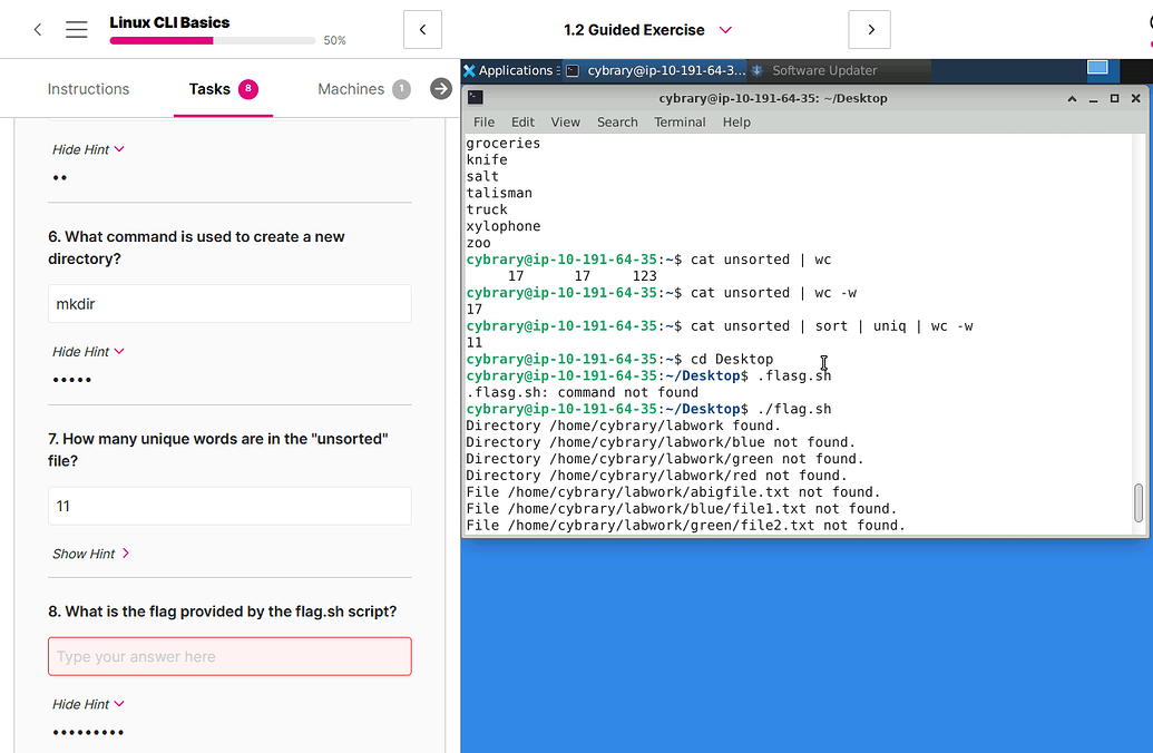 Problem to Answer Linux CLI Basics - IT and Cybersecurity Foundations ...